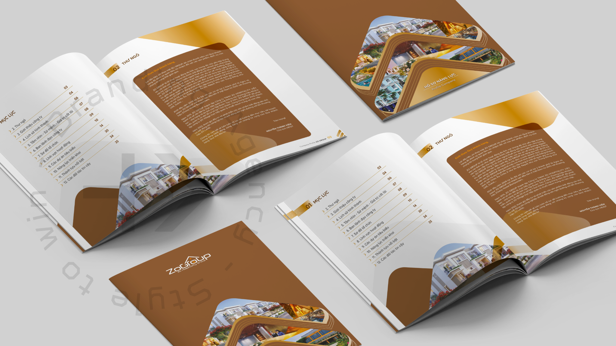 THIẾT KẾ PROFILE ZOGROUP - Stywin Branding