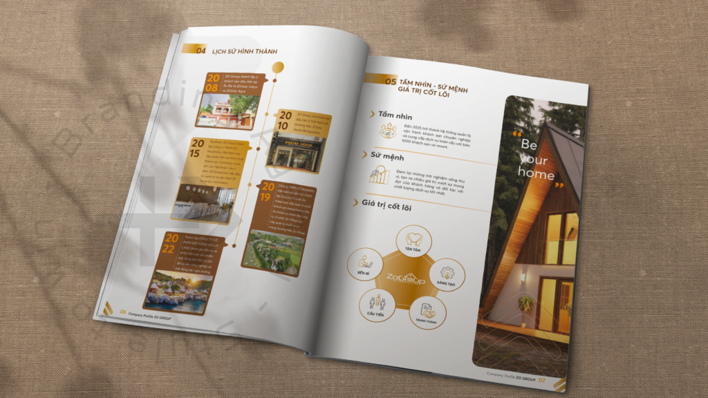 THIẾT KẾ PROFILE ZOGROUP