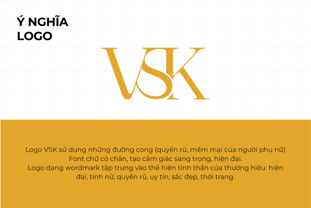 THIẾT KẾ LOGO THƯƠNG HIỆU MỸ PHẨM VKS - Stywin Branding